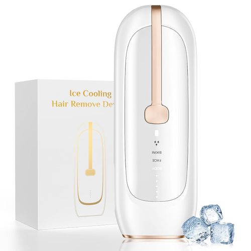 Dispositivo de depilación láser IPL de zafiro sin dolor para mujeres y ...