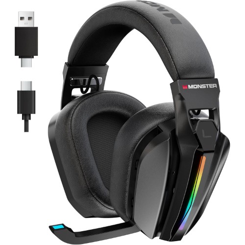 Auriculares inalámbricos para juegos Monster Mission ANC 200 - OFERTU
